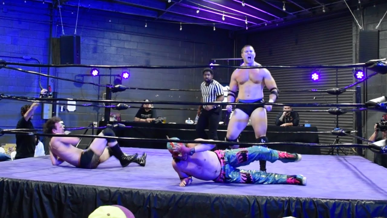 Mathias vs Jiah Jewell vs King Gallo | Oasis Pro Wresting Year Two ...