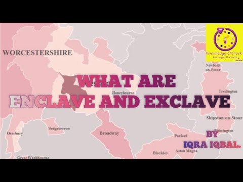 What Are Enclaves or Exclaves | What is the difference between an ...