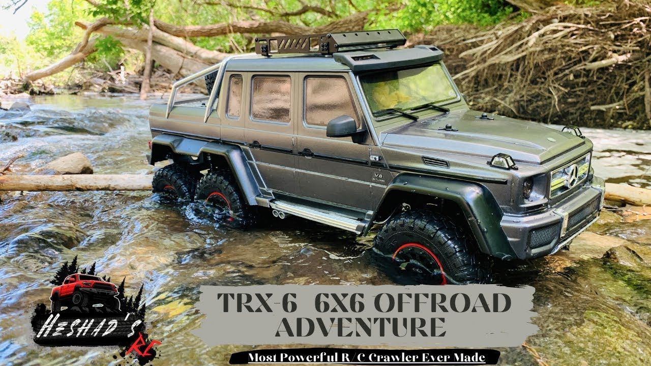 Ultimate Traxxas TRX-6 Mercedes-Benz G 63 AMG 6x6 Extreme Offroad ...