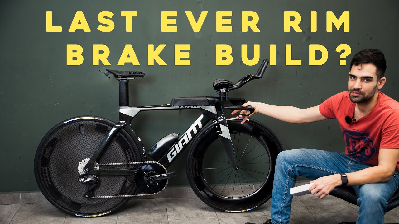 Giant Trinity Advanced Tri Bike custom Build - YouTube