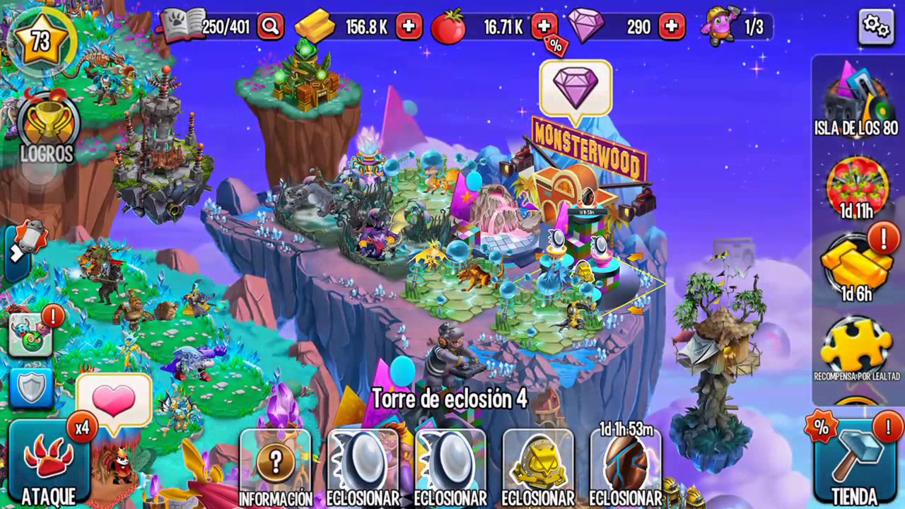 Isla de los 80 MC Boss y cómo sacar al Monstruo metaselach en Monster ...
