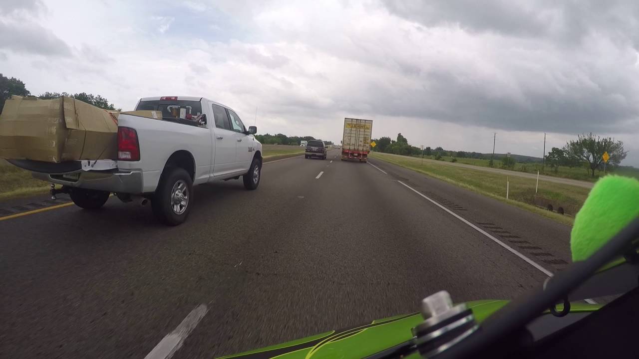 day 1 leaving traffic and rain - YouTube