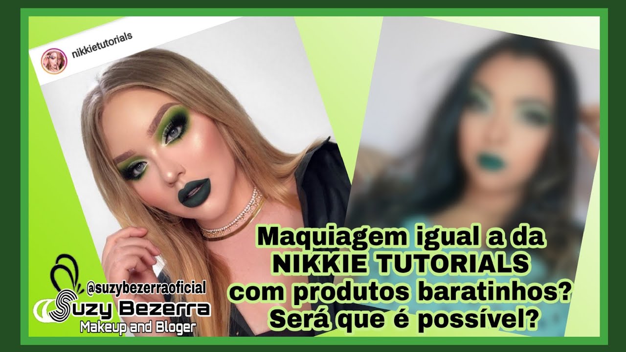 Maquiagem igual a da #NIKKIETUTORIALS será que é possível??? - YouTube