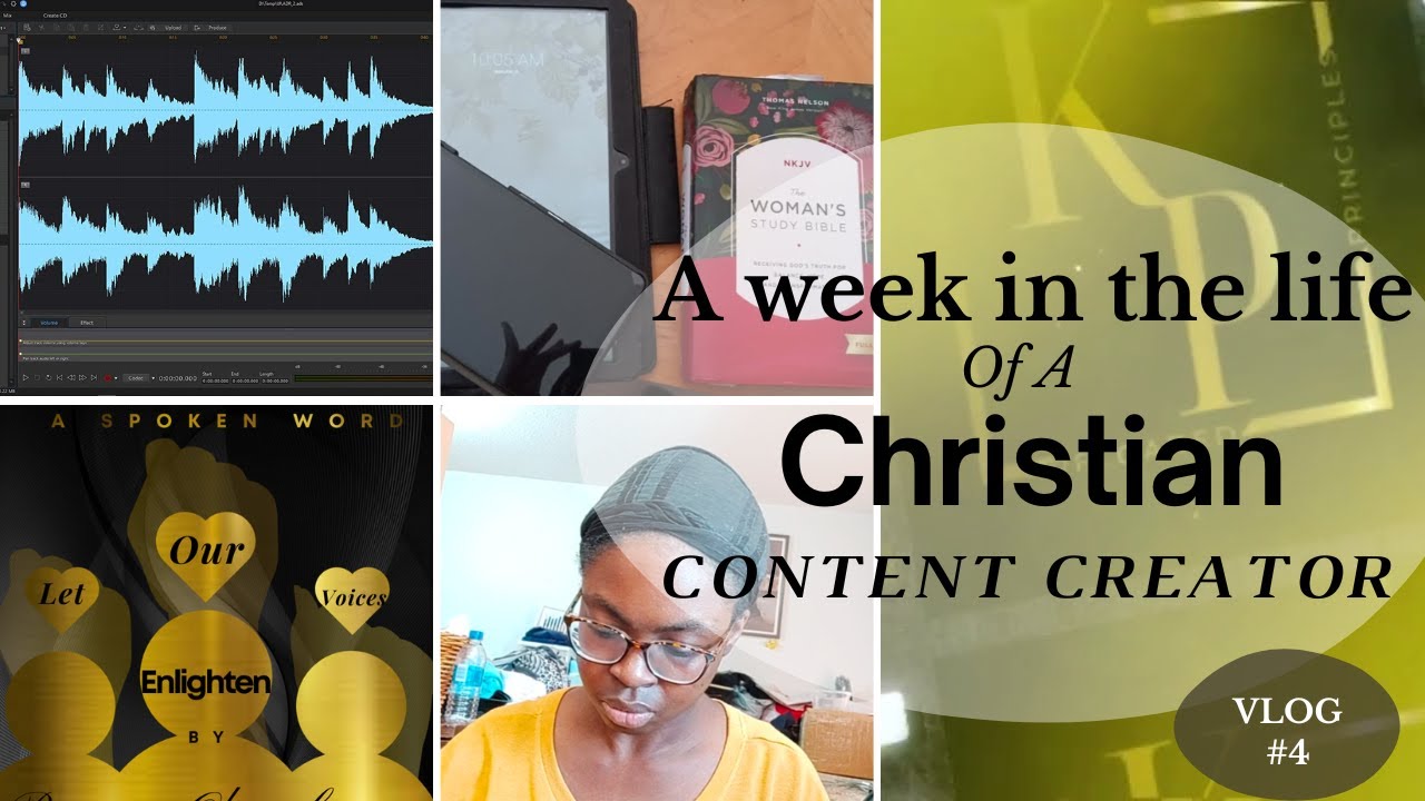 A Week in the Life of a Christian Content Creator| My Life Through The ...