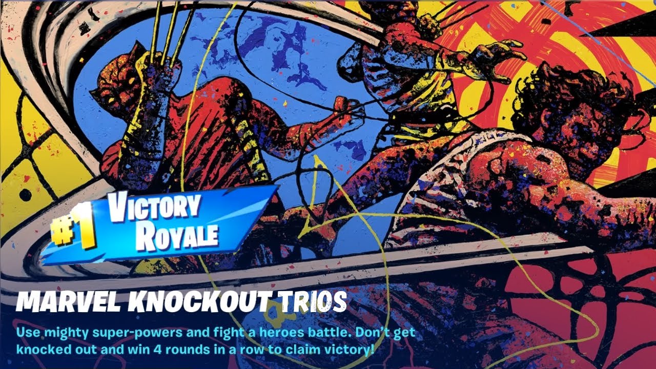 We Won in Marvel Knockout Trios (Fortnite Season 4) - YouTube