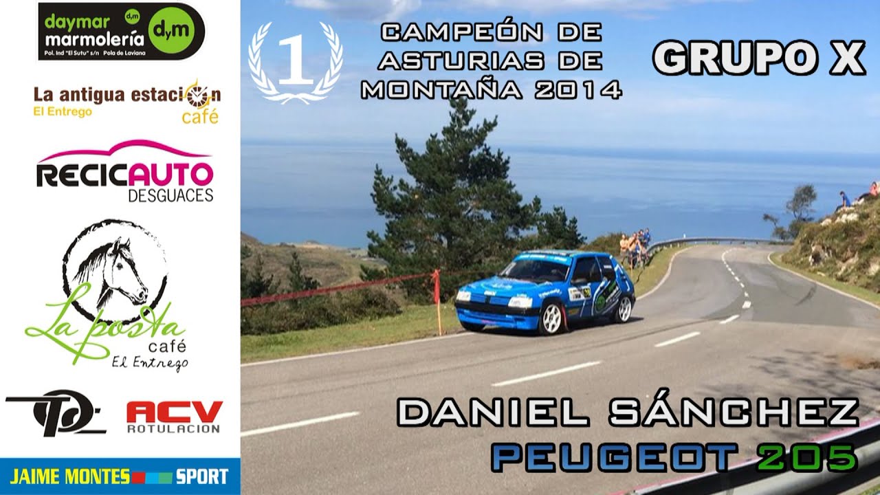 Resumen Temporada 2014 | Daniel Sánchez | Peugeot 205 | A.V.Racing ...