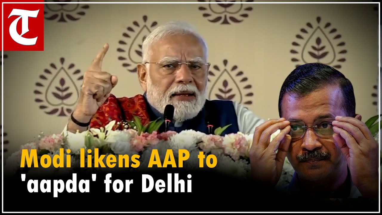 PM Modi launches Delhi projects, attacks Kejriwal's 'sheesh mahal ...