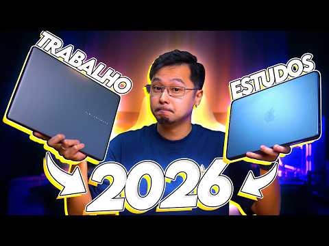 MELHORES NOTEBOOKS para PRODUTIVIDADE até agora! Primeira metade de 2026