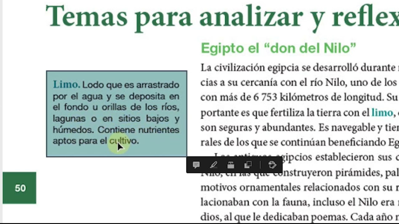 EL DON DEL NILO Historia sexto grado - YouTube