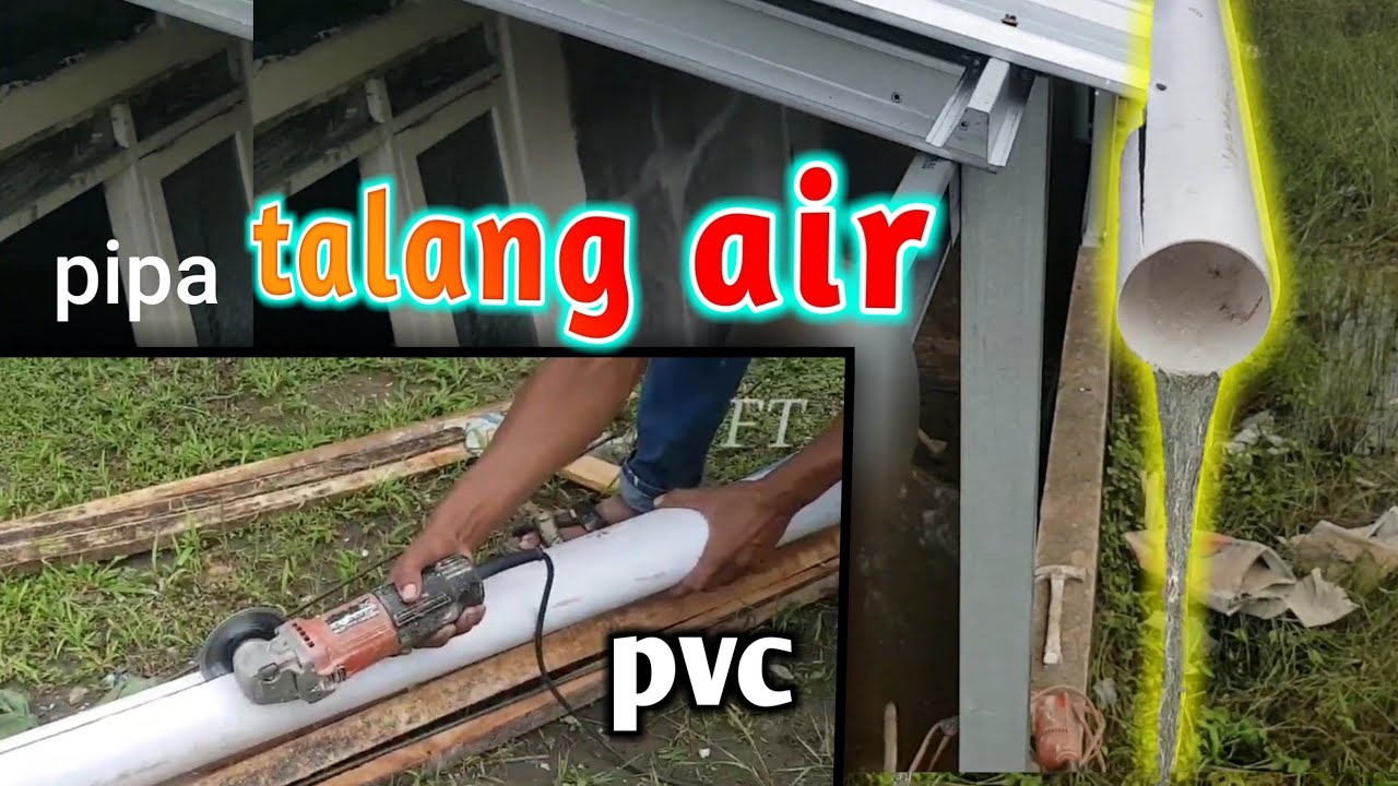 Pasang Talang Air Dari Pipa Paralon Pipa PVC, 49% OFF