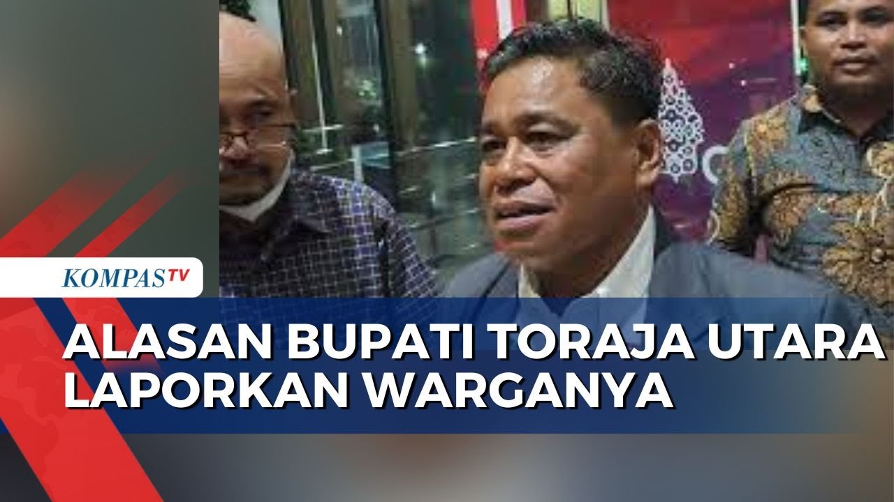 Bupati Toraja Utara, Yohanis Bassang Laporkan Warga ke Polisi Karena ...