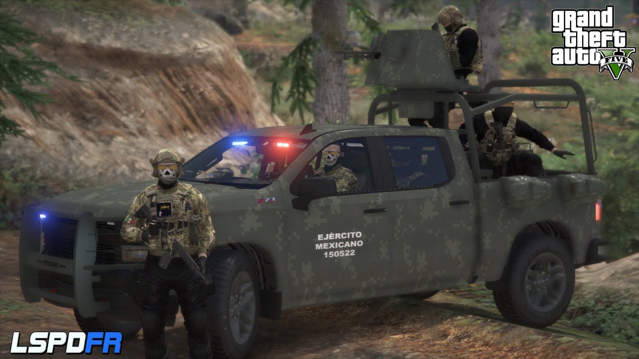GTA V FUERZAS ESPECIALES F.E.R EJEMEX T0PON - YouTube