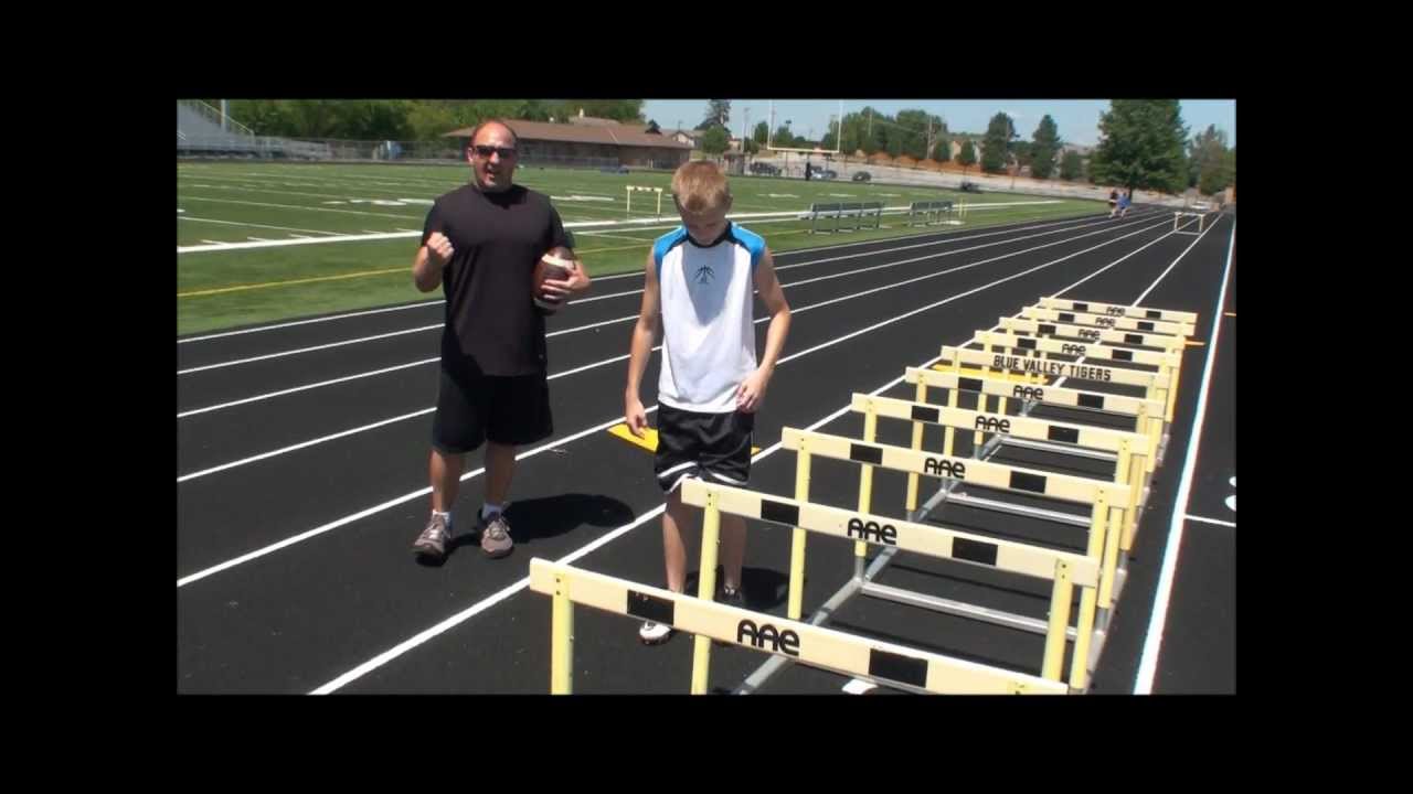 Hip flexor strength for football - YouTube