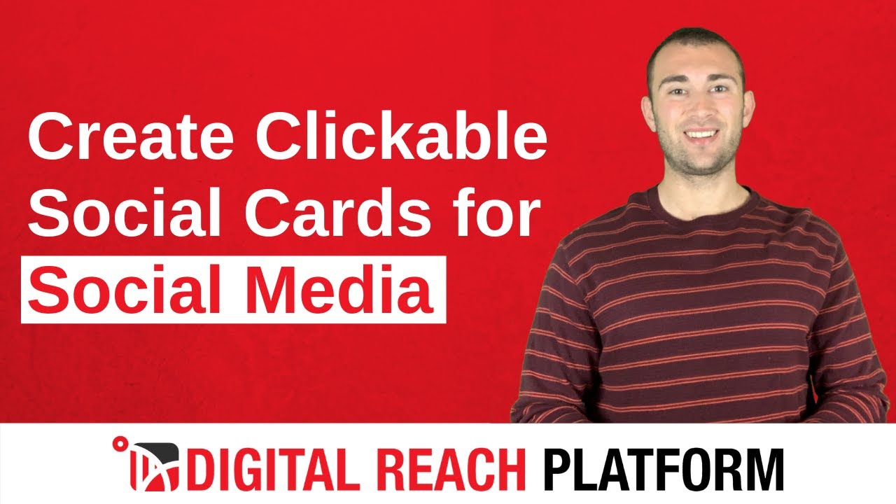 How To Create a Clickable Social Card for Facebook, Twitter, & LinkedIn ...