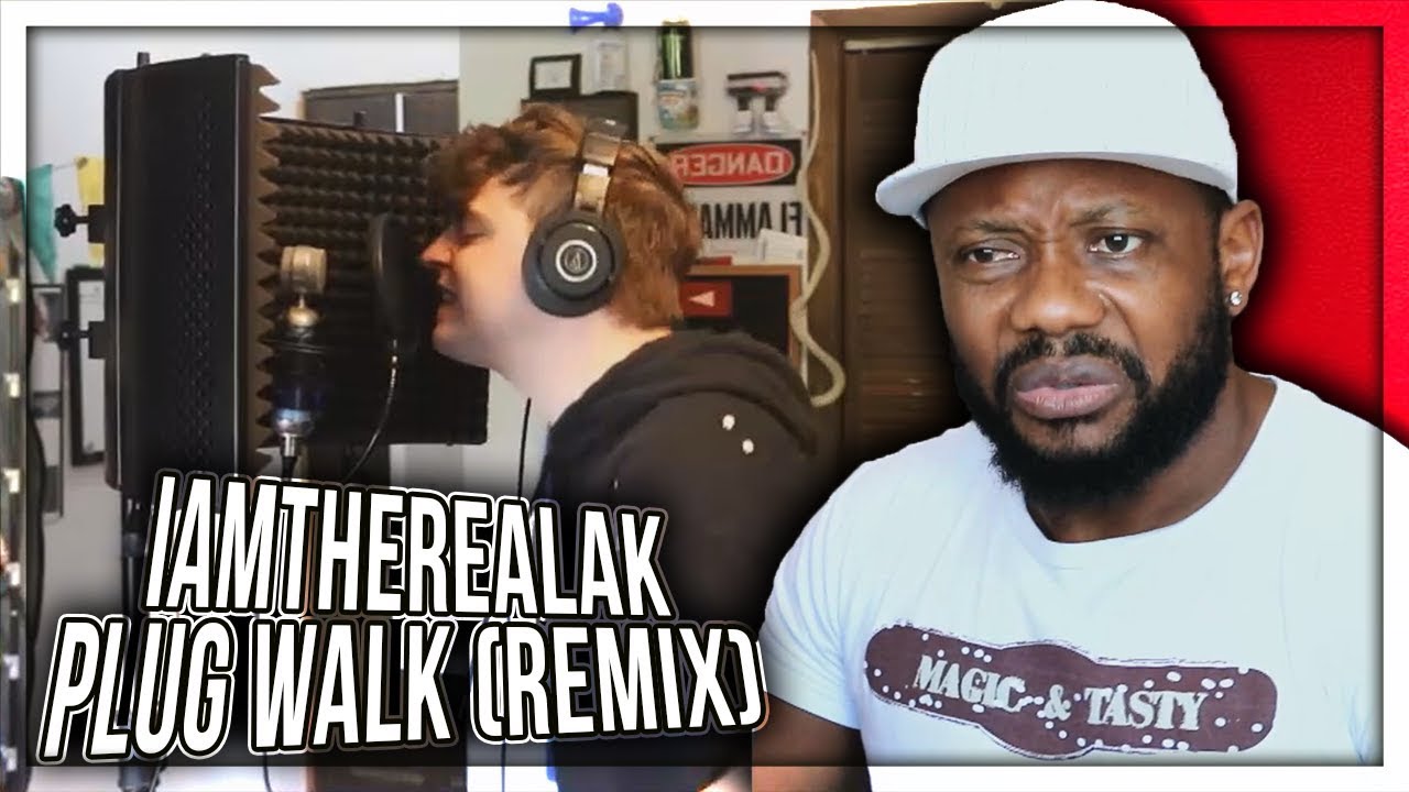 IAMTHEREALAK - PLUG WALK (REMIX) REACTION!!! - YouTube