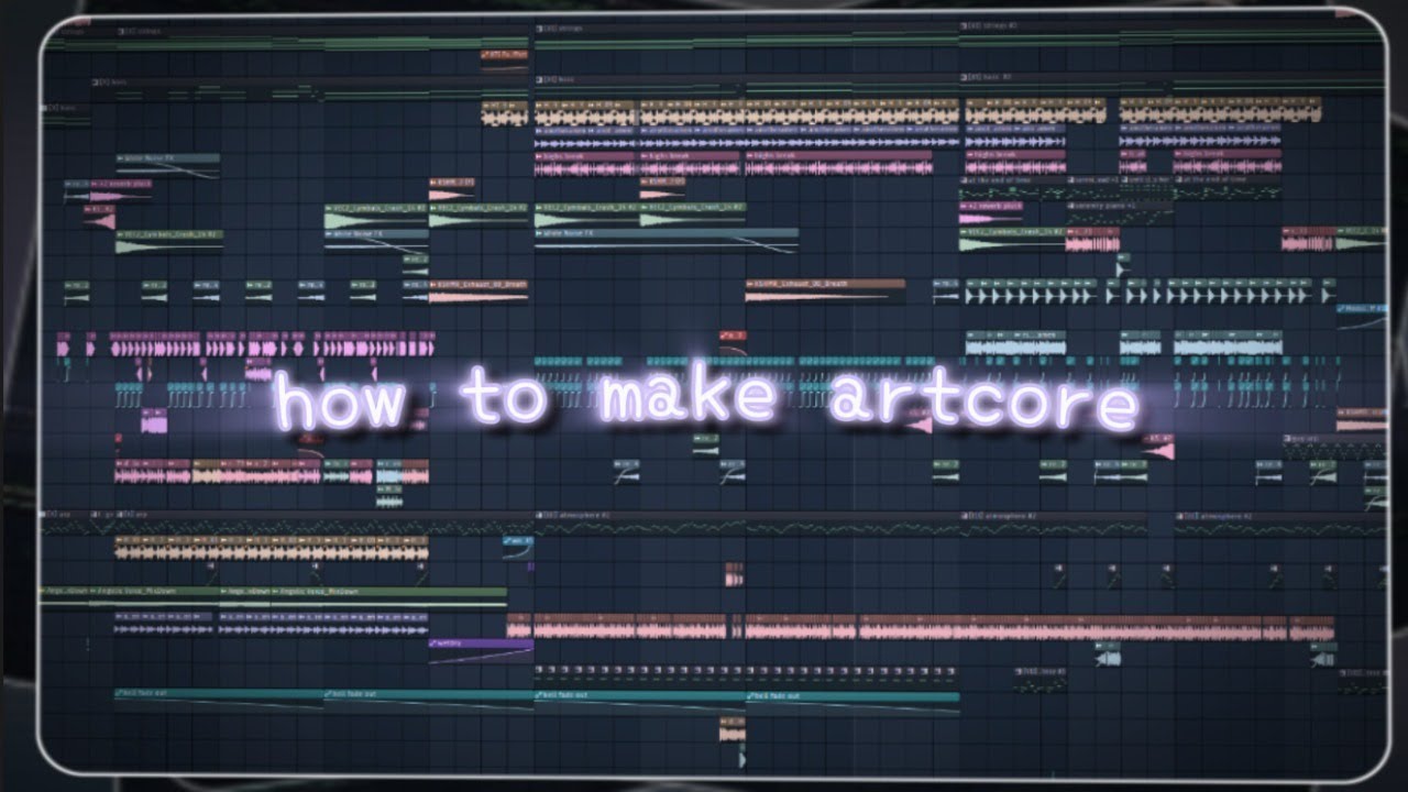 how to make artcore | fl studio - YouTube