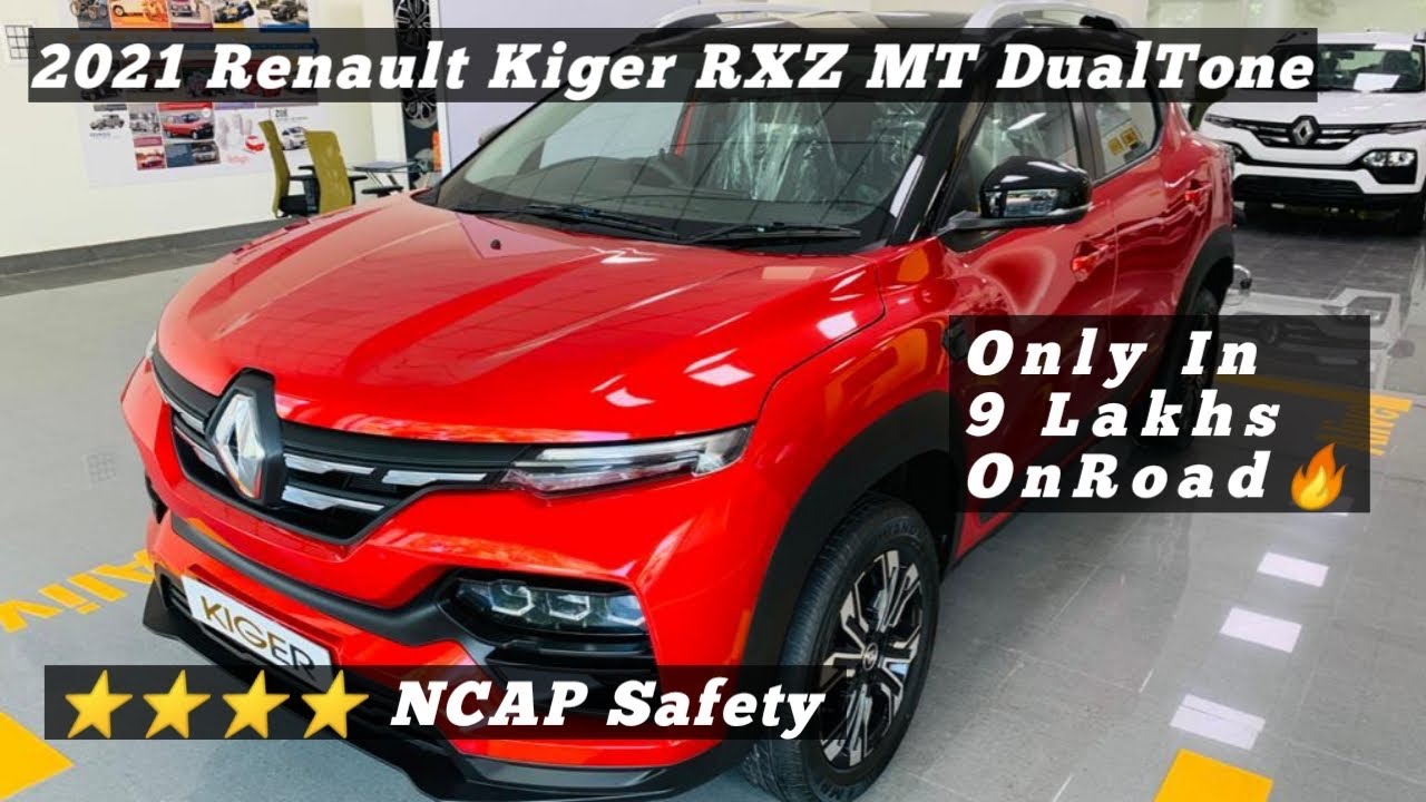 2021 Renault Kiger RXZ MT Dualtone/Walkaround/Review/OnRoad Price - YouTube