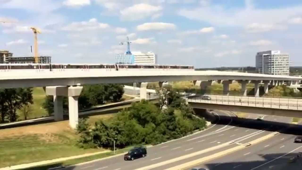 Tysons Corner Silver Line Metro 2014 - YouTube
