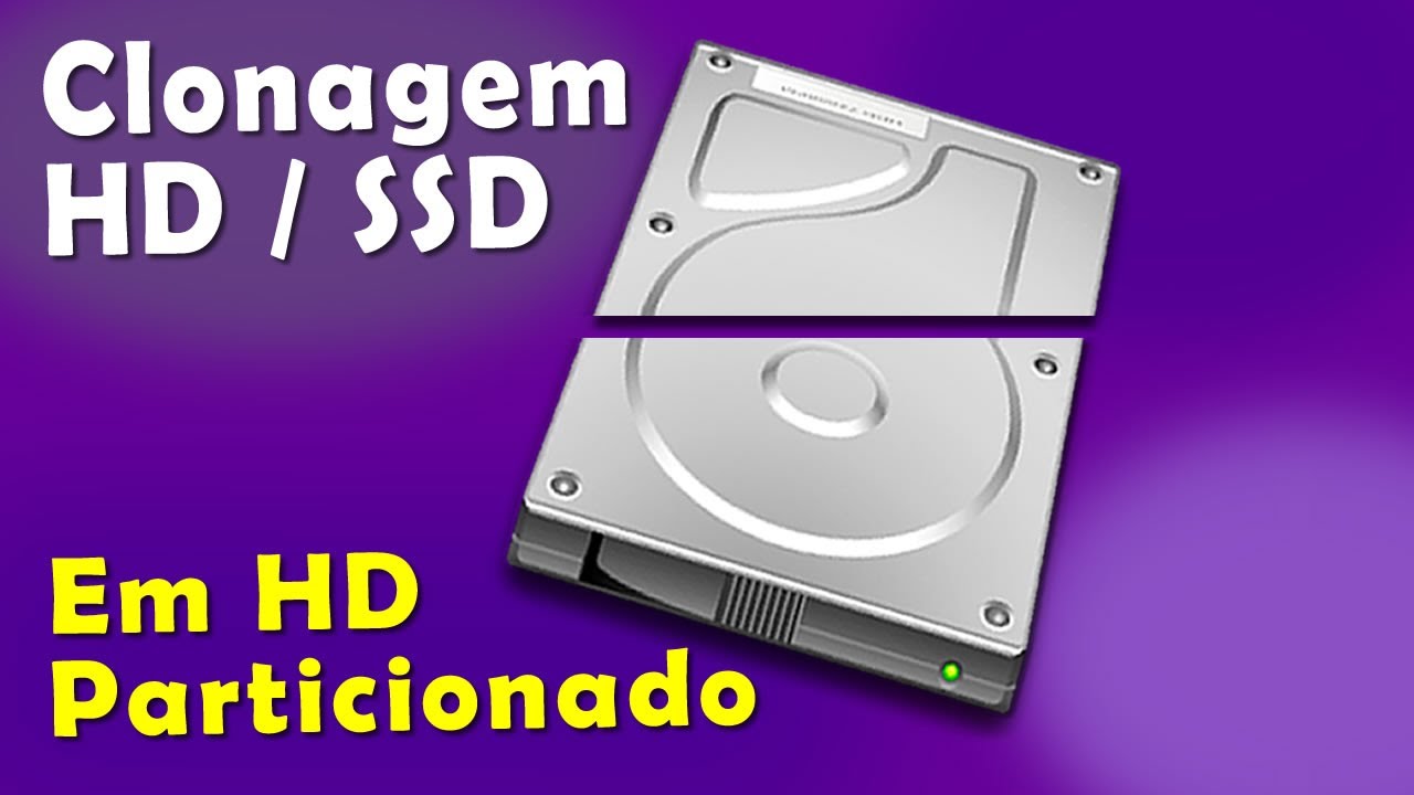 Clonar apenas o Disco Local C quando o HD tem mais partições - YouTube