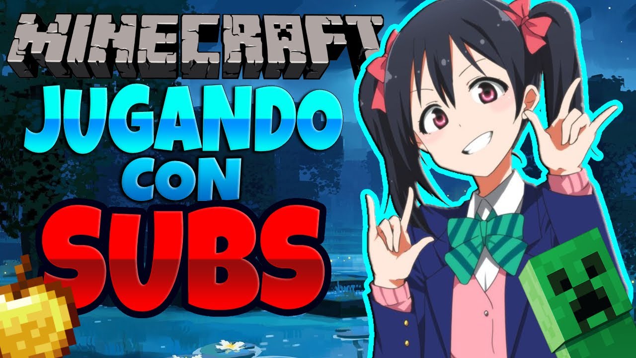 Jugando con Subs Minecraft 1.8 Bedwars - YouTube