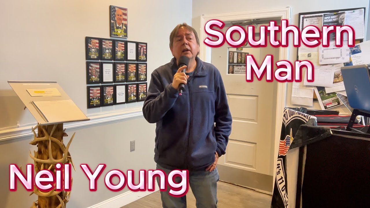 Neil Young : Southern Man karaoke - YouTube