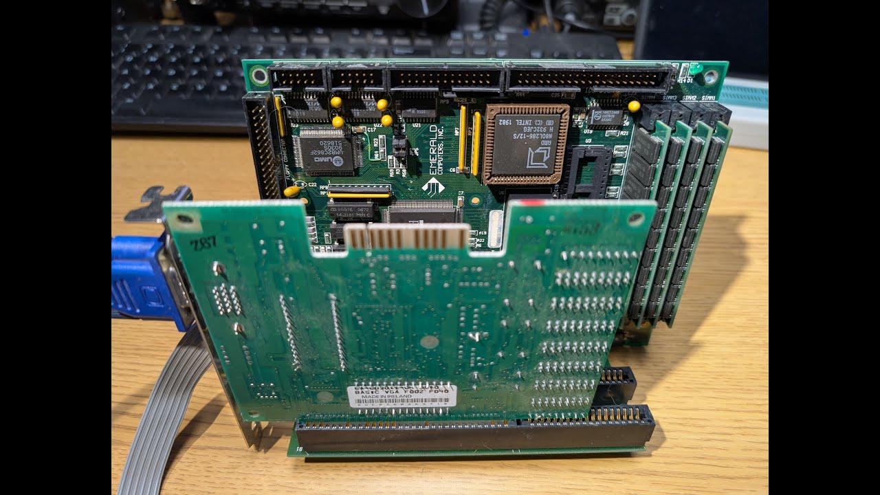 Testing a Micro-sized 286 PC - YouTube