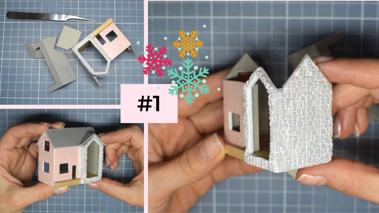 DIY How to Make a Miniature House #1 || Miniature house with brick ...