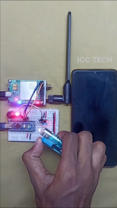 Fire alert system using gsm |tamil | ICC TECH #icctech #arduino #gsm - YouTube