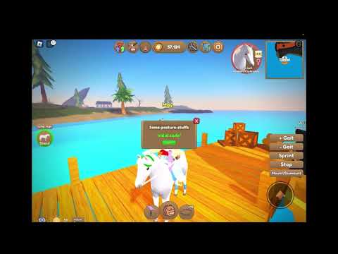 Wild horse islands stable island part 2 code - YouTube