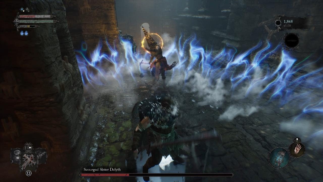 Lords of the Fallen Scourge Sister Delyth First Run Noob Strategy - YouTube