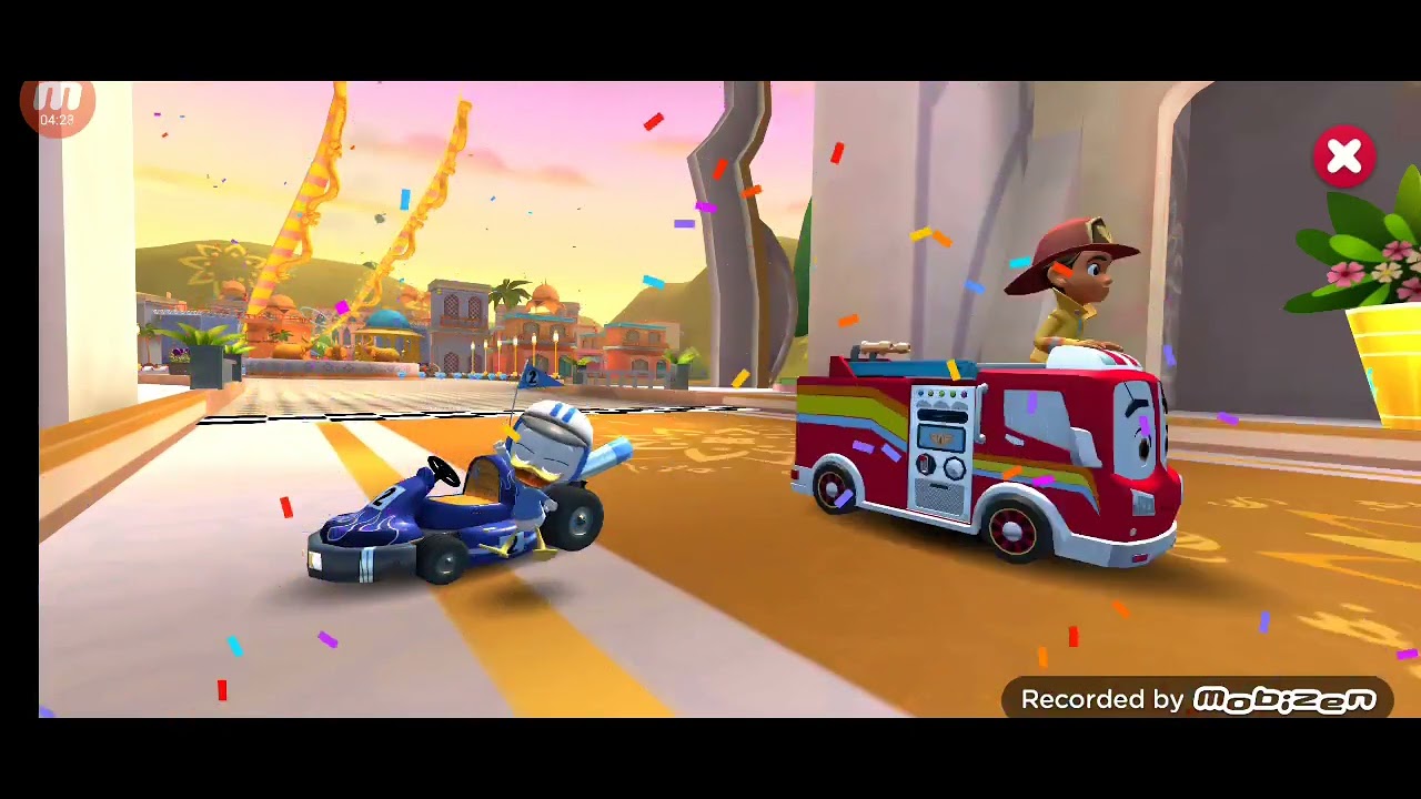 Disney all-star racers - high flyers cup (Dewey) Gameplay - YouTube