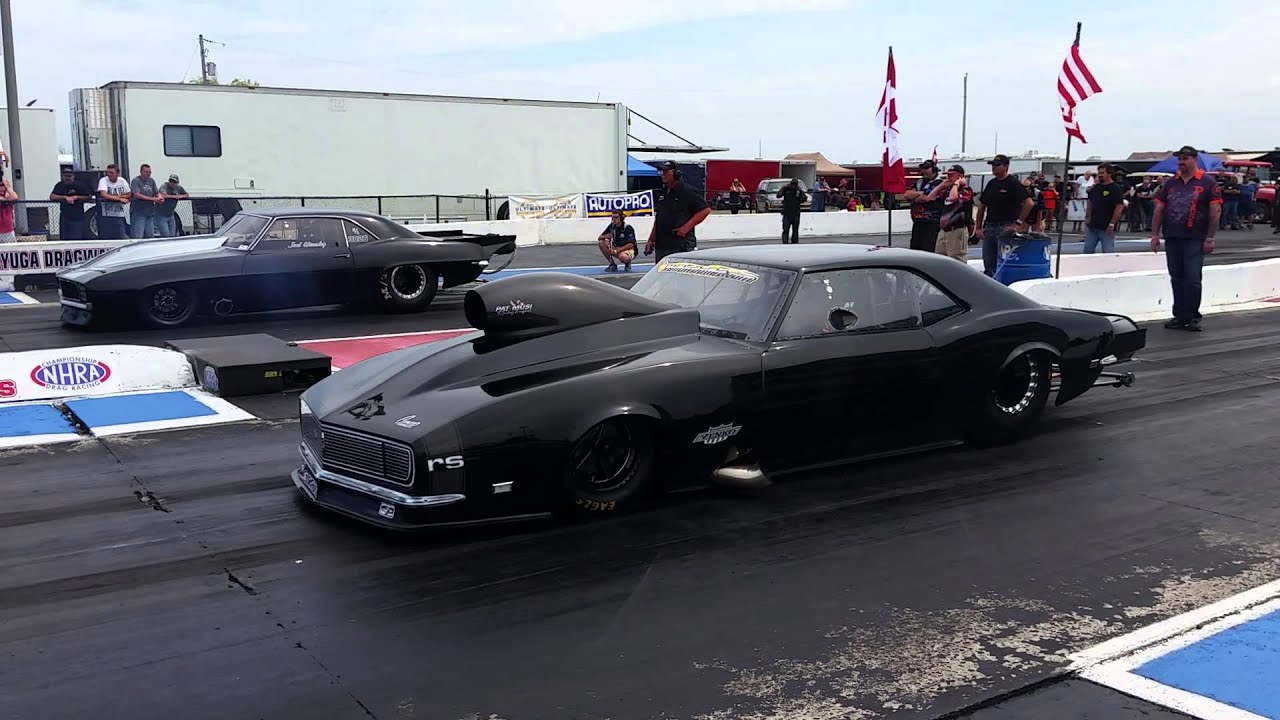 118mm turbo camaro on 10.5 tires - YouTube