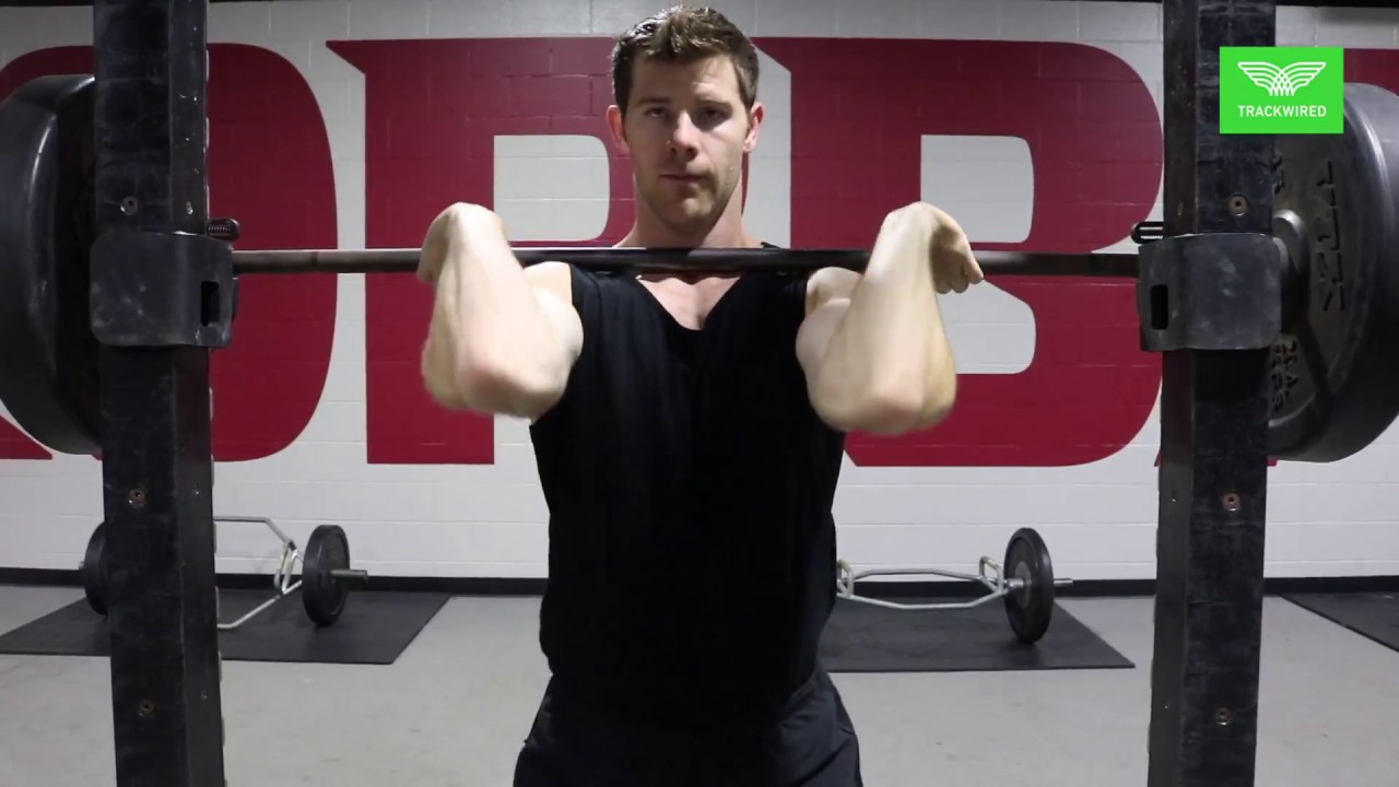 WEIGHT LIFTING - Front Squat - YouTube