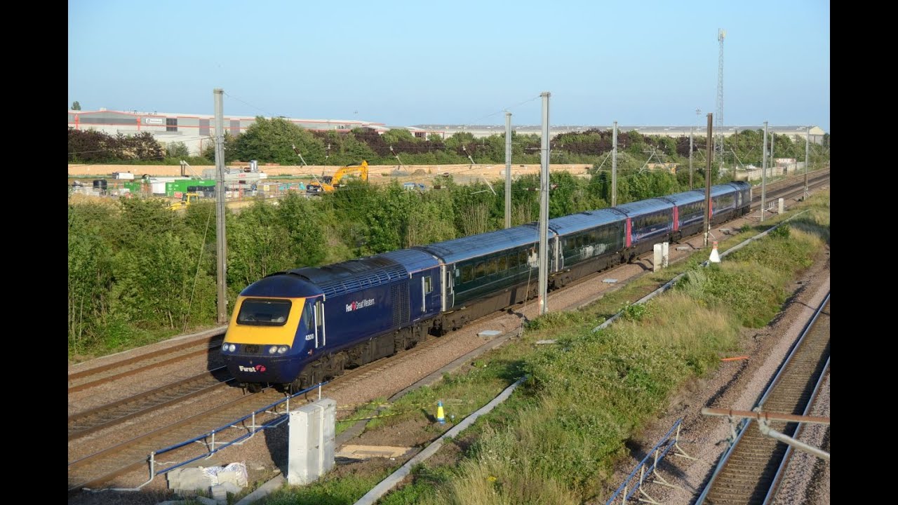 Passenger Trains At Speed 2019 Part 1 HD - YouTube