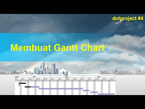 Cara Membuat Gantt Chart Menggunakan Software DotProject - YouTube