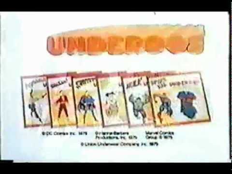 Underoos Underwear 1979 Commercial "Boys" - YouTube