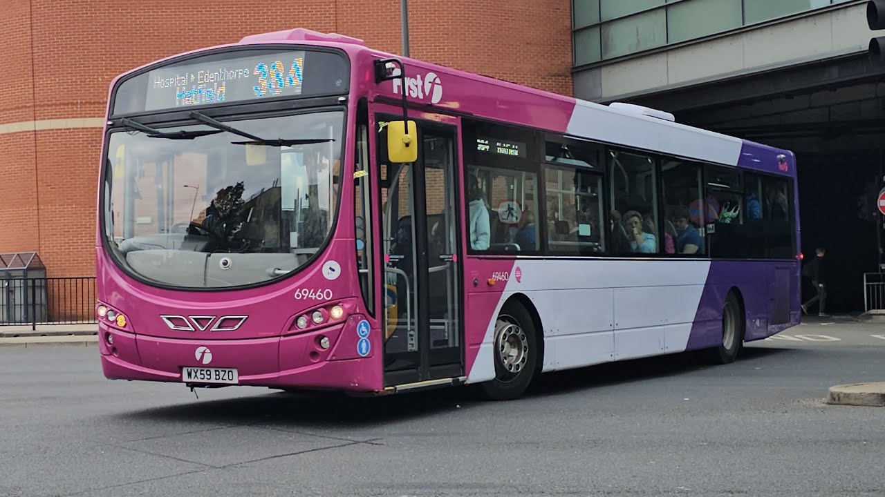 New First Bus Doncaster 69460 X First Worcester On 384 From Doncaster ...