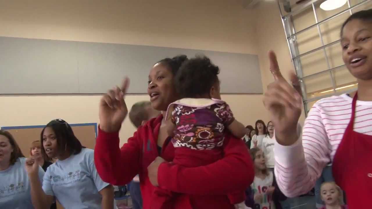 Mimi Chenfeld Visits the Child Develpment Center - YouTube