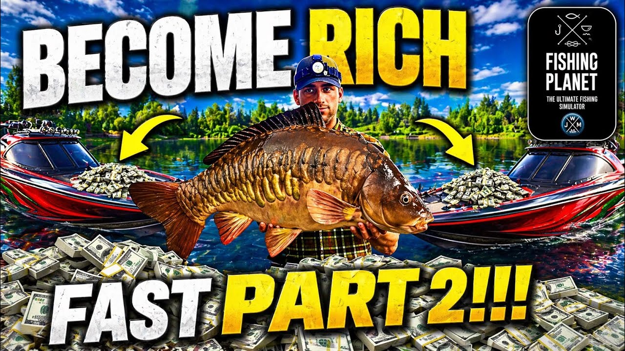 BEGINNERS Guide to BECOME RICH PART 2(FAST) in Fishing Planet - YouTube