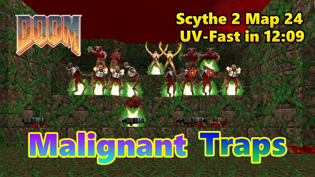 [Doom2] Scythe 2 Map 24 "Gaia's Temple" UV-Fast Speedrun in 12:09 - YouTube