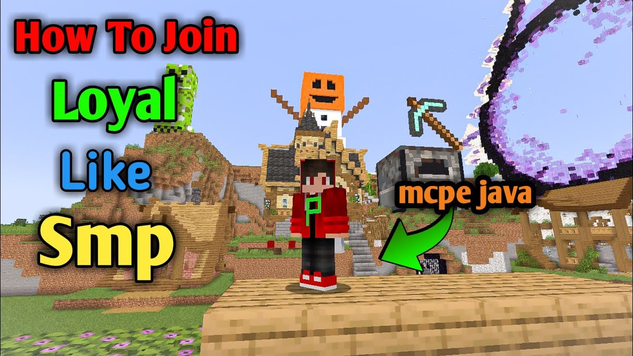 how to join loyal like smp java mcpe pojav 24/7 public smp server - YouTube