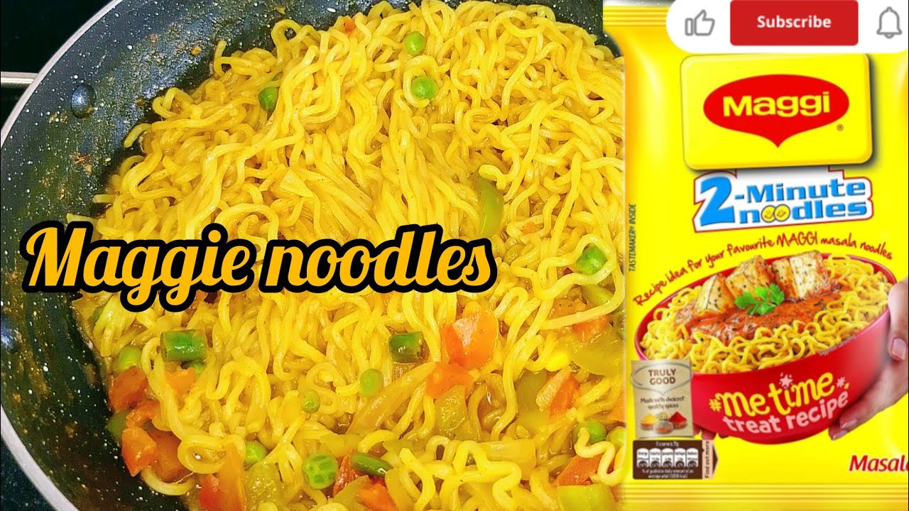 vegetables Maggie noodles 😋 - YouTube