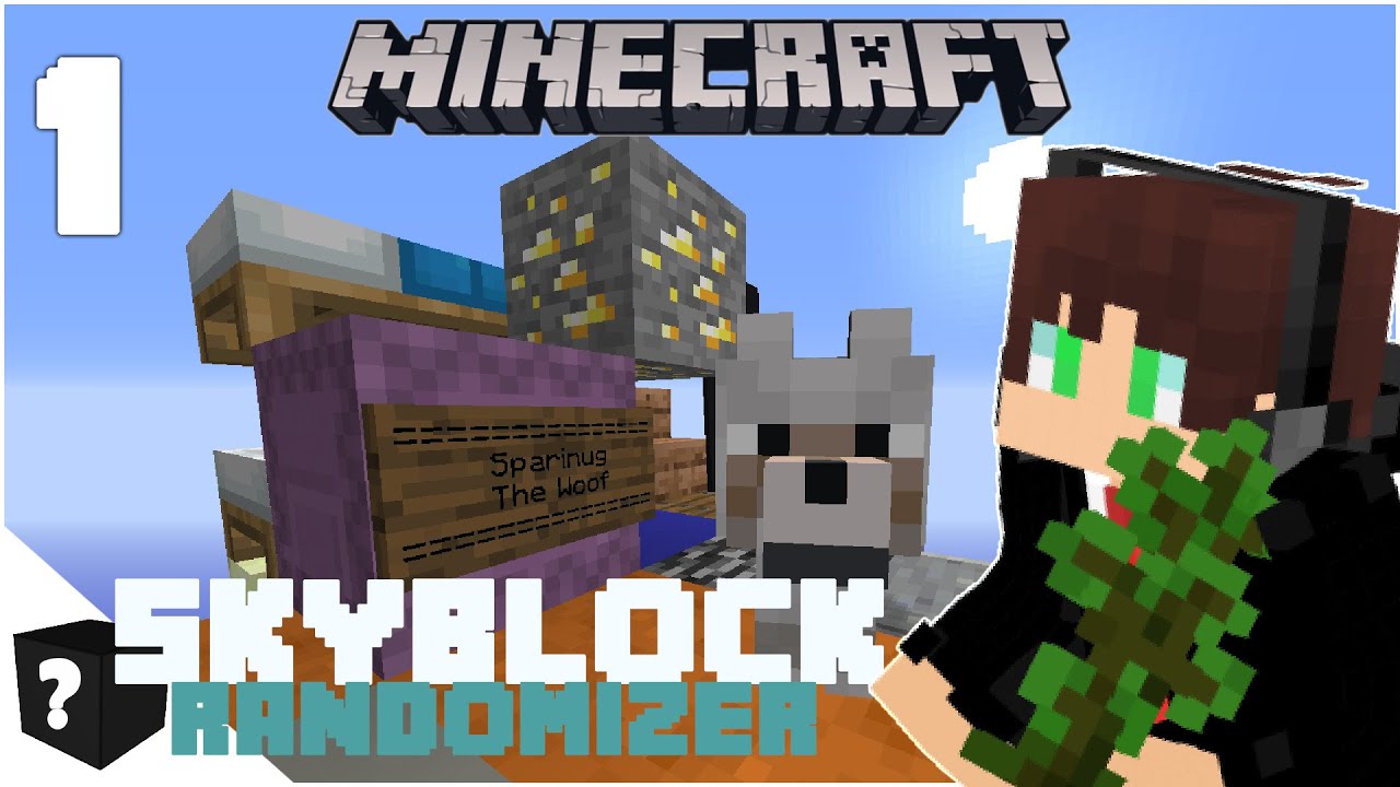 Minecraft Randomizer, But Its Skyblock... And Not Randomizer... - YouTube