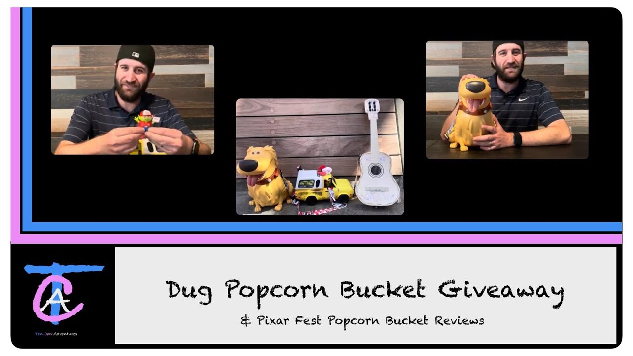 Special Dug Popcorn Bucket Giveaway + Dug, Pizza Planet & Coco Guitar ...