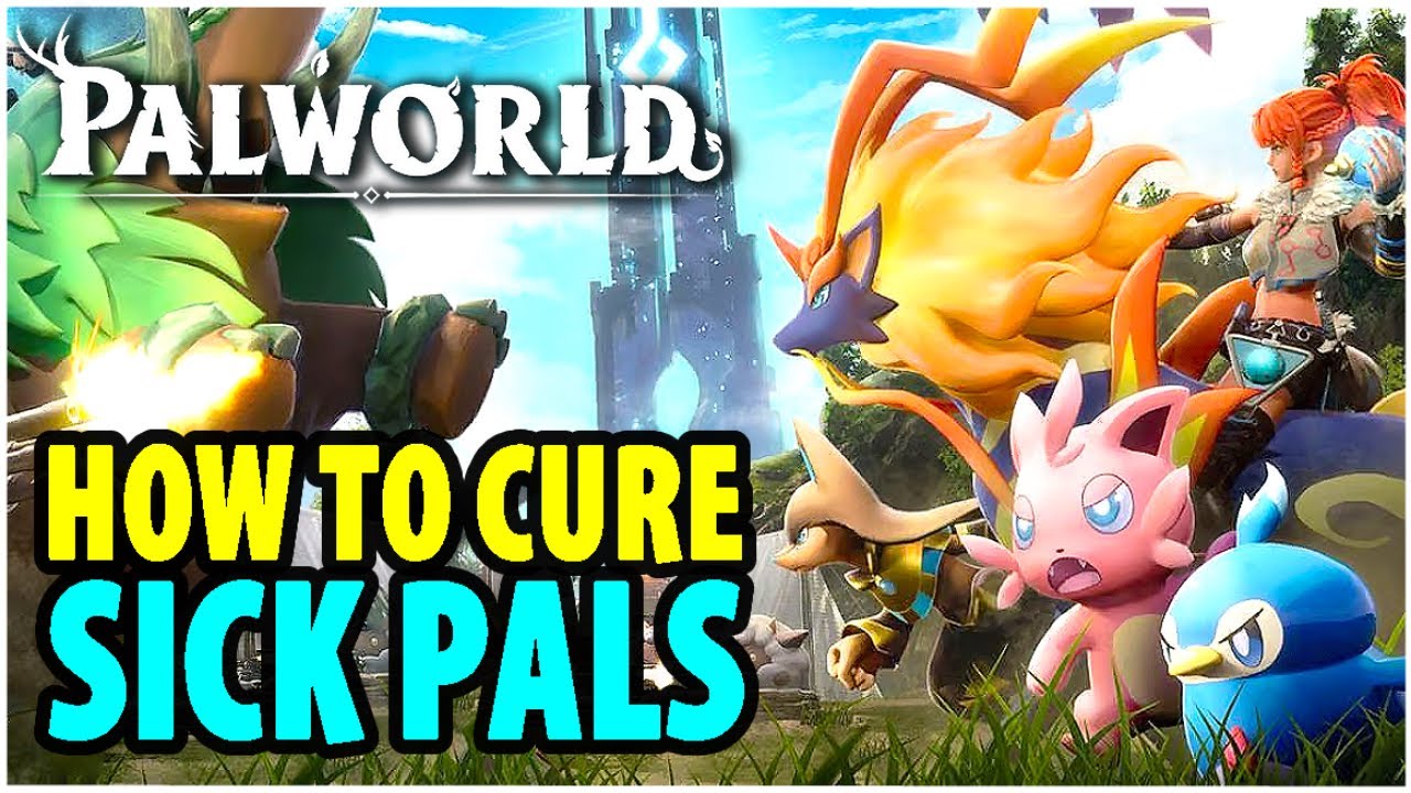 How to Cure Sick Pal - Palworld - YouTube