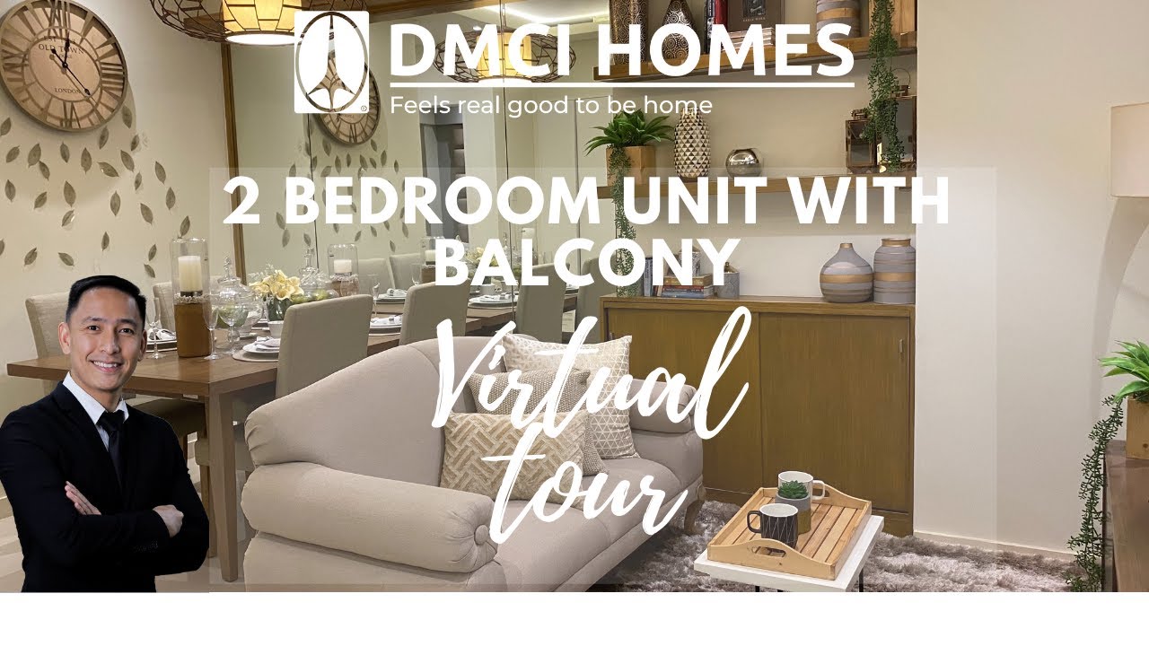 Virtual Tour: Spacious 2BR unit with balcony, Standard 2BR unit layout ...