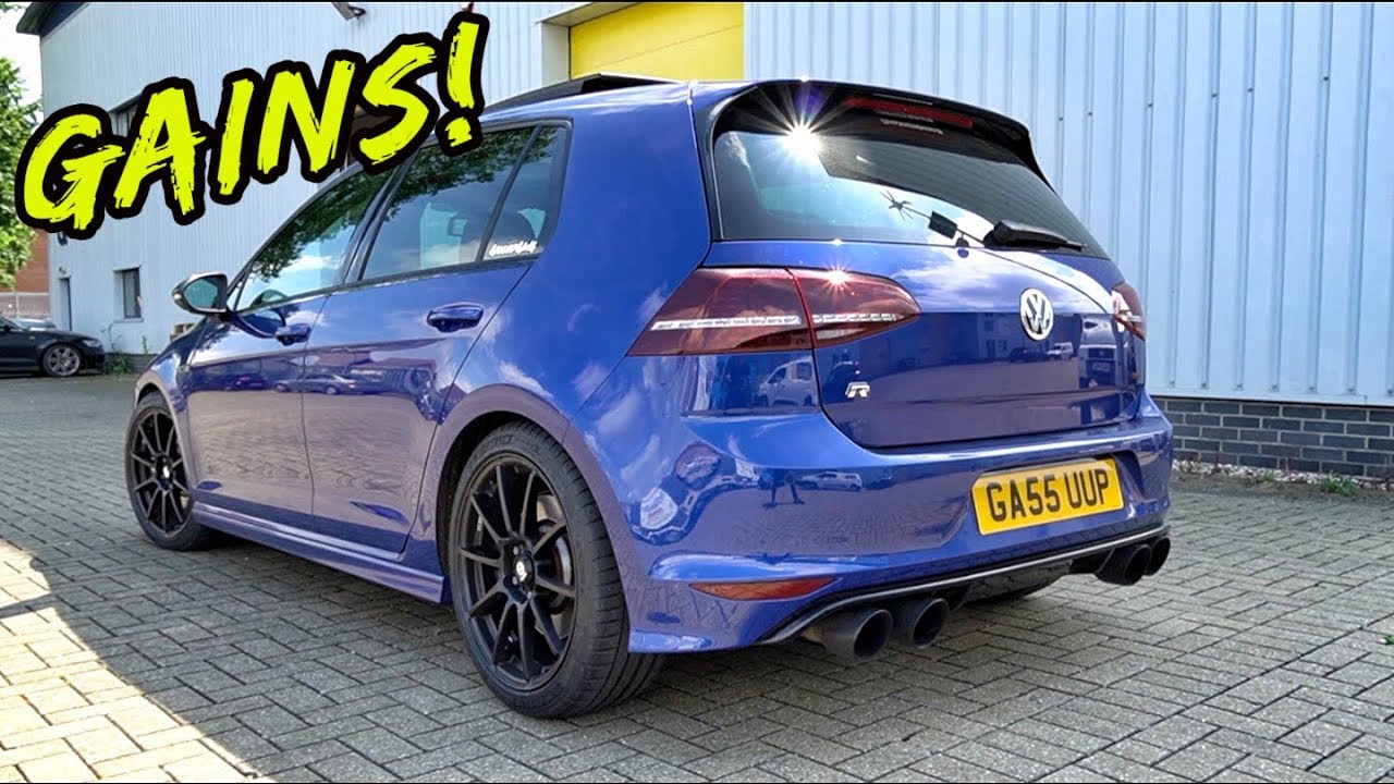 THE 500BHP GASSED UP GOLF R GETS GAINS!! - YouTube