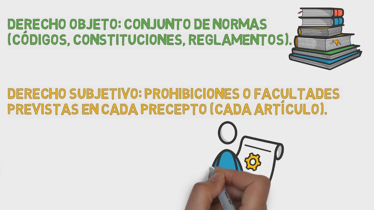 Derecho Objetivo y Derecho subjetivo. [Con EJEMPLOS] - YouTube