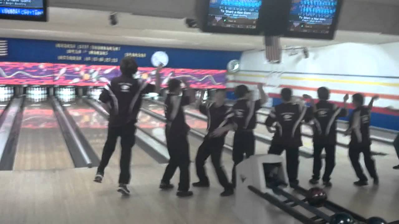 DB Bowling team dance - YouTube