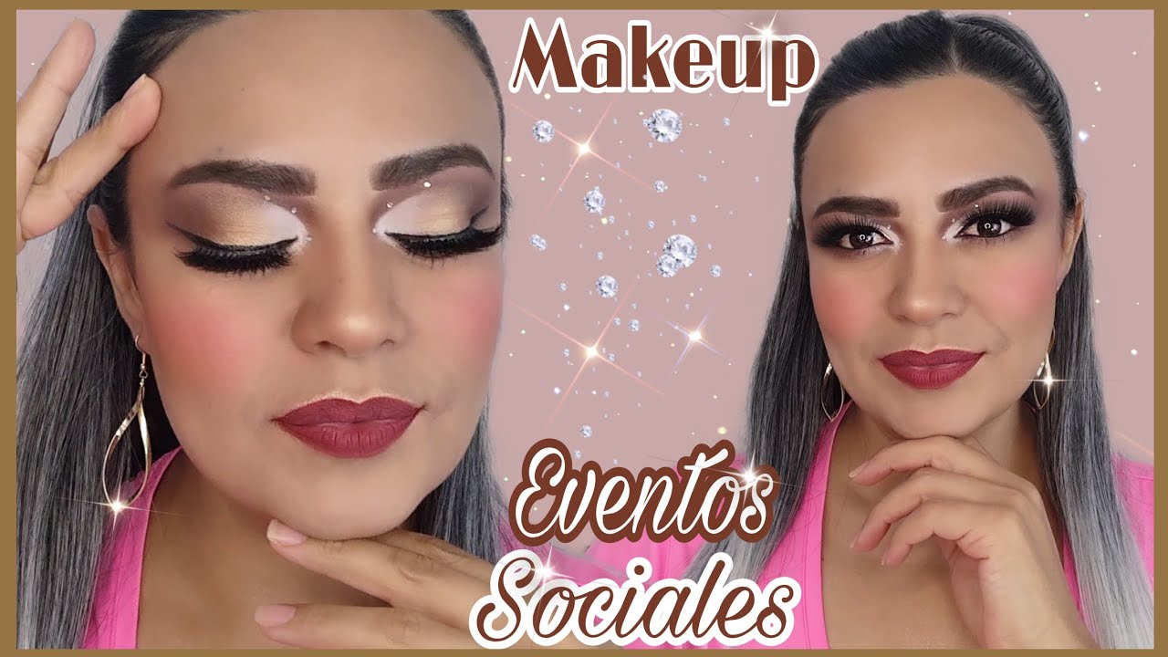 MAQUILLAJE PARA EVENTOS SOCIALES 😍 #makeup #tutorial #maquillaje # ...
